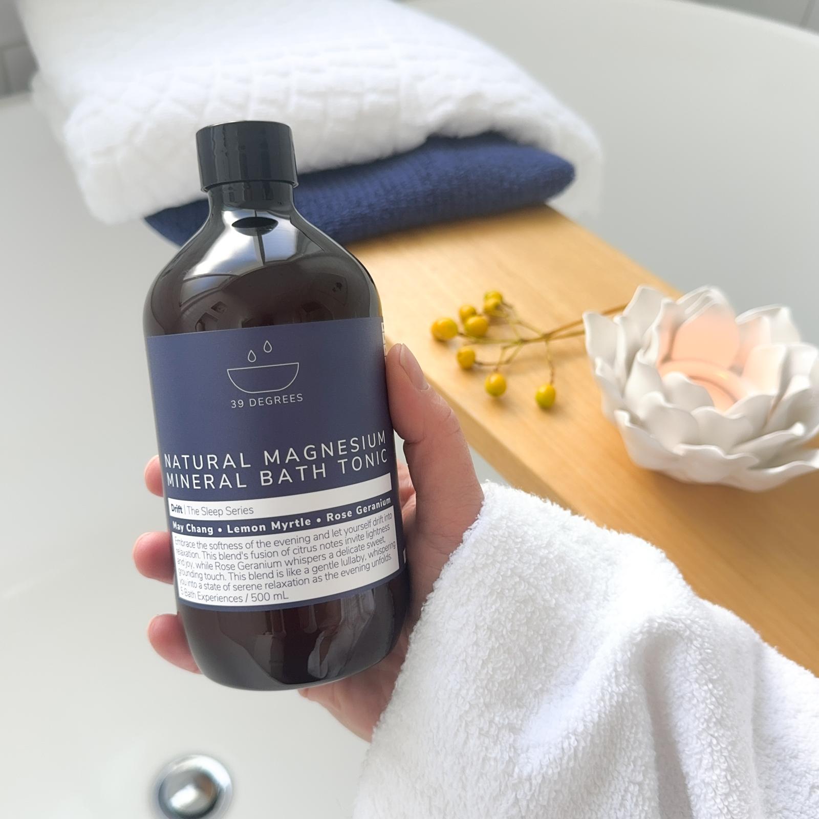 Buy 500ml Drift Magnesium Bath Tonic Online – 39 Degrees